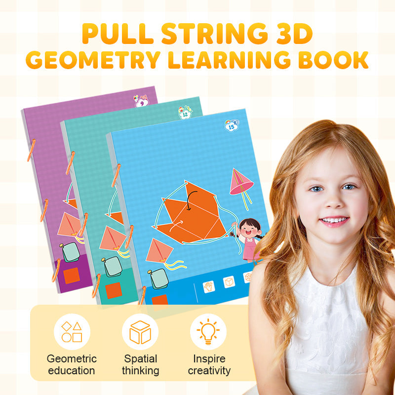 👶 Pull String 3D Geometry Learning Book – spainho