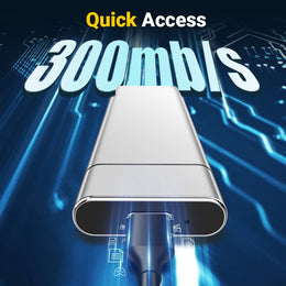 Portable external hard drive. Plug and play for Windows, PC, and Mac ...