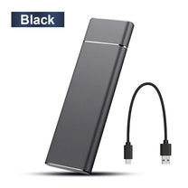 Portable external hard drive. Plug and play for Windows, PC, and Mac ...