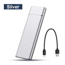 Portable external hard drive. Plug and play for Windows, PC, and Mac ...