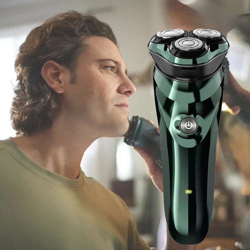 Rechargeable Cordless Electric Shaver with Pop-Up Trimmer – spainho