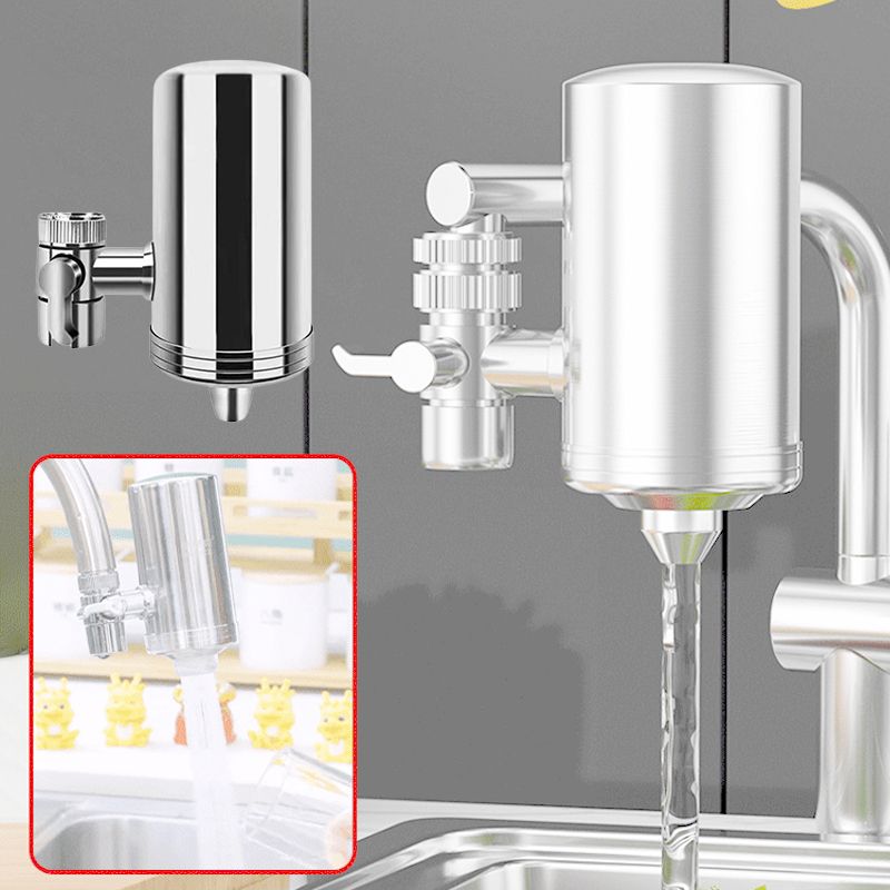 Installation-free Stainless Steel Household Faucet Water Purifier – spainho