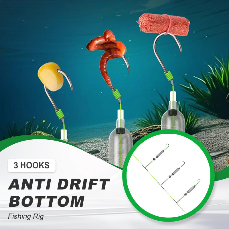 3 Hooks Anti Drift Bottom Fishing Rig – spainho