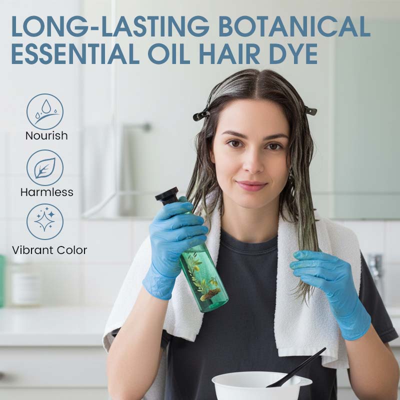 Long-Lasting Botanical Essential Oil Hair Dye – spainho