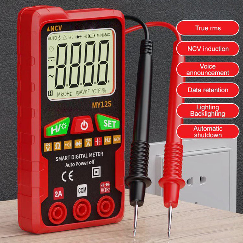 Digital Multimeter Electrical Tester for Current /Voltage/Frequency ...
