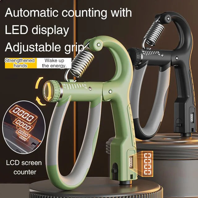 LED Counting Adjustable Hand Grip – spainho